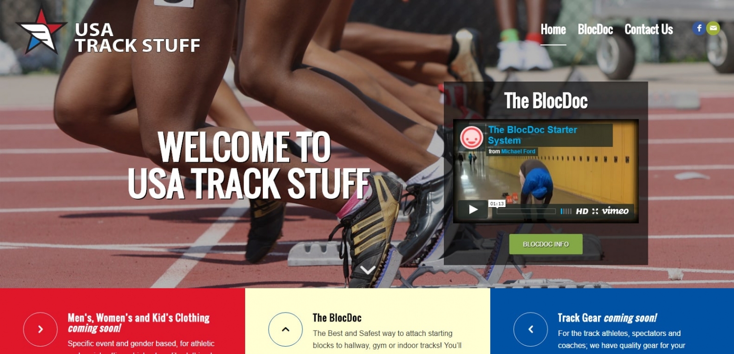 USA Track Stuff • Milwaukee Web Design®